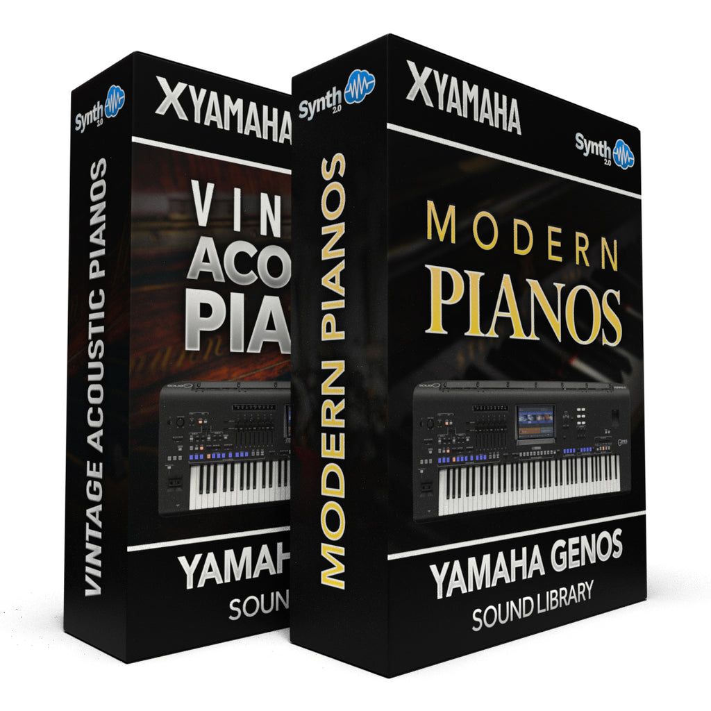 GNL008 - ( Bundle ) - Vintage Acoustic Pianos + Modern Pianos - Yamaha – Synthcloud