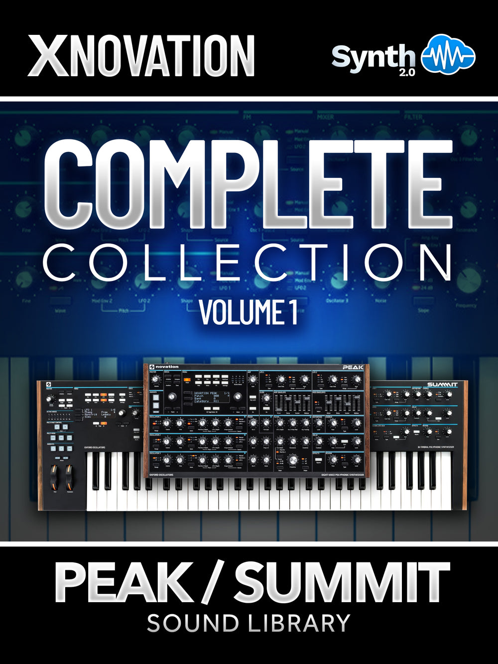 SCL132 - Complete Collection V1 - Novation Summit / Peak - SynthCloud