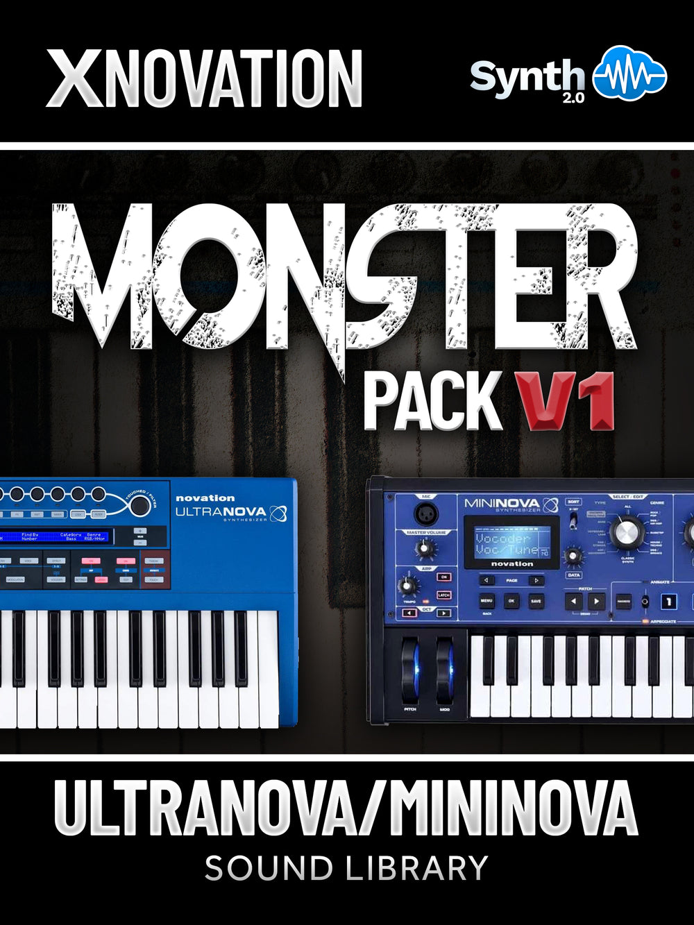 Monster Pack V1 Novation Ultranova Mininova 105 presets - SynthCloud