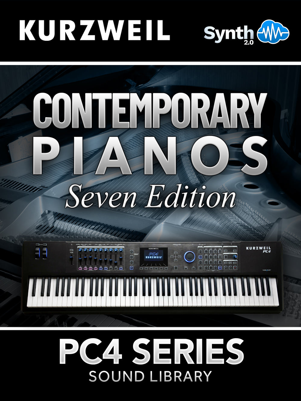 DRS003 - Contemporary Pianos V3 - Seven Edition - Kurzweil PC4 Series| Synthcloud