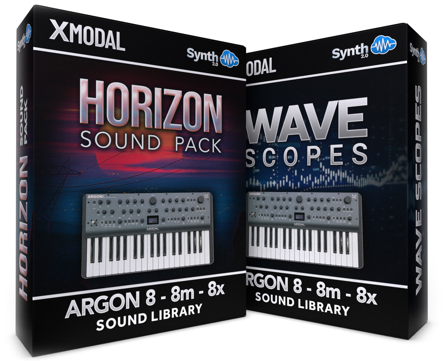 Bundle Horizon Sound Pack + Wave Scopes Modal Argon 8 8m 8x - SynthCloud