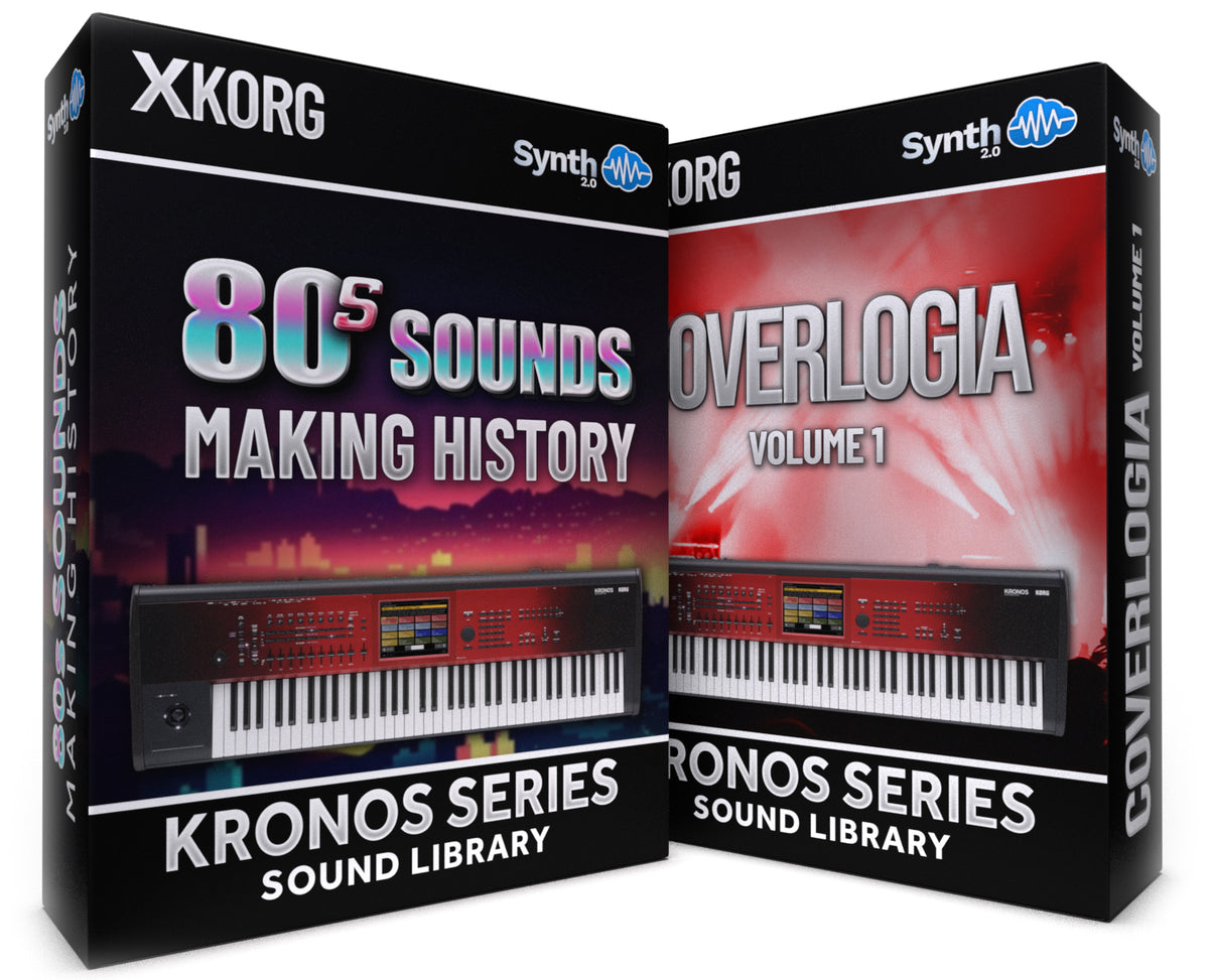 FPL034 - ( Bundle ) - Coverlogia + 80s Sounds - Making History - Korg ...