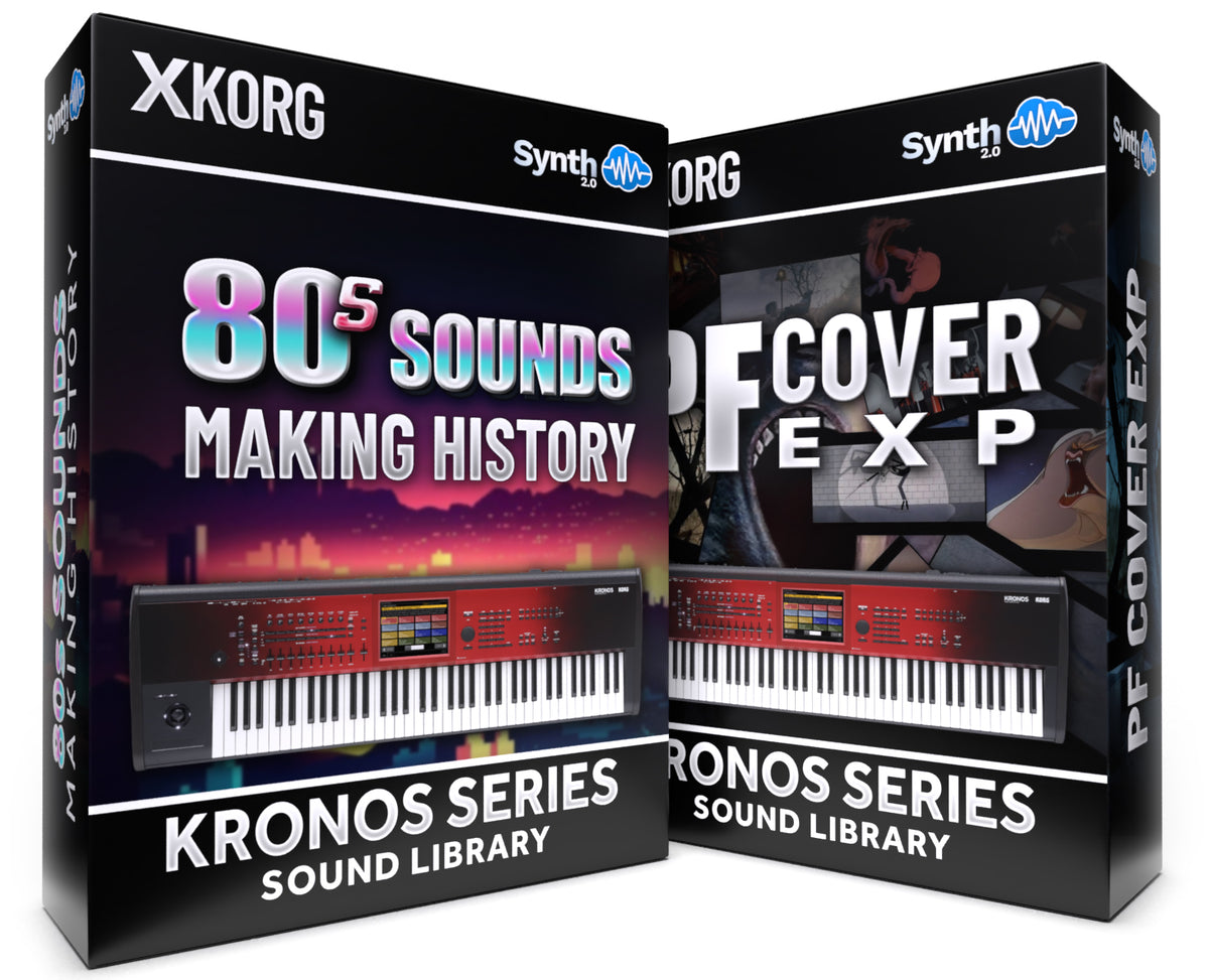Bundle 80s Sounds Making History + PF Cover EXP Korg Kronos - SynthCloud