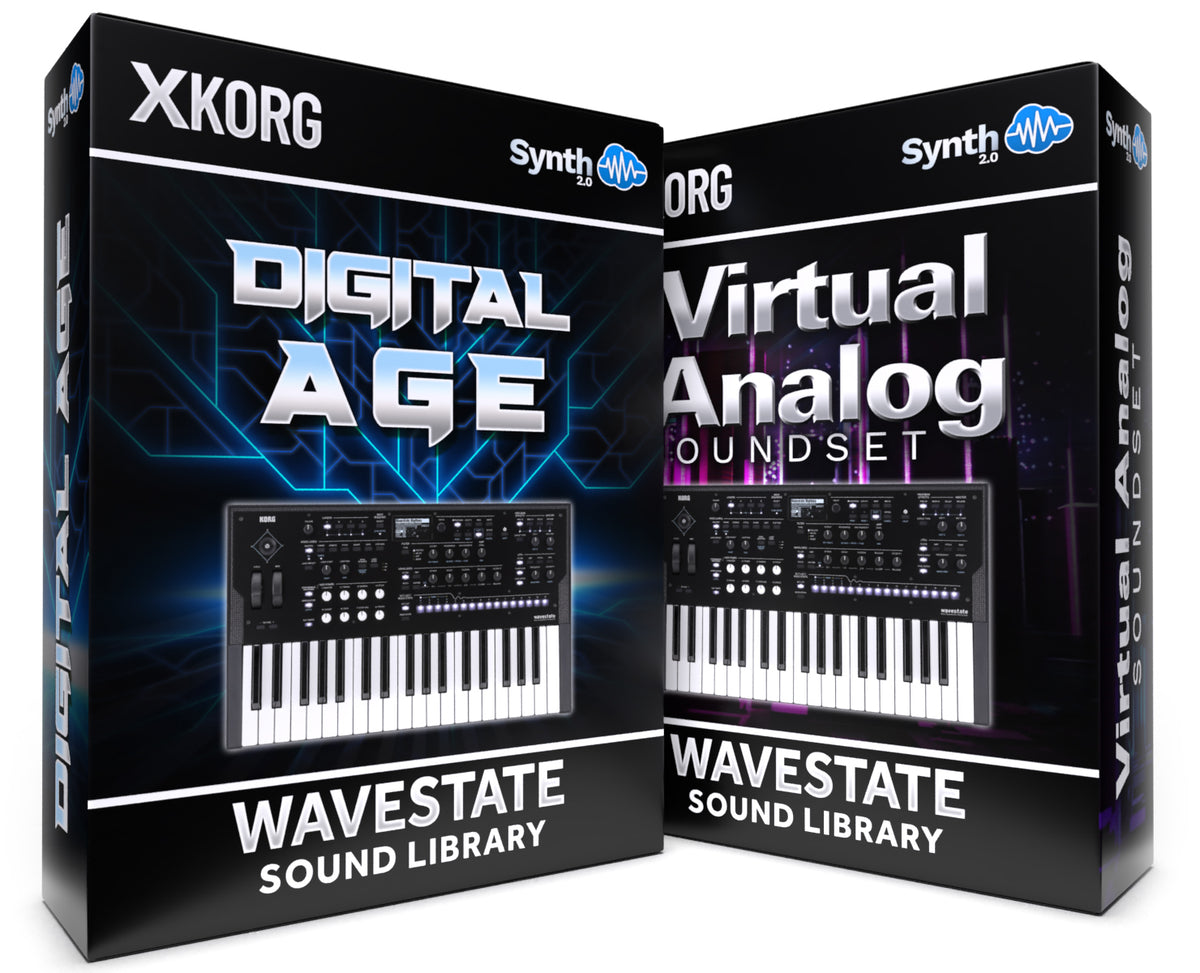Bundle Digital Age + Virtual Analog Korg Wavestate mkII Se Native - SynthCloud