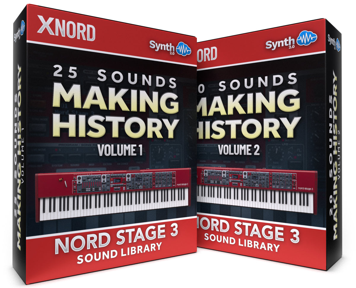 FPL022 - ( Bundle ) - 25 Sounds - Making History Vol.1 + 20 Sounds - M - SynthCloud