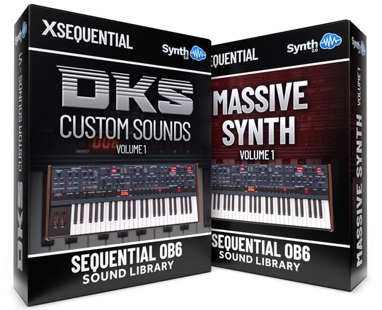 Sequential OB-6 Bundle Massive Synth + DKS Custom Sounds sound bank – Synthcloud
