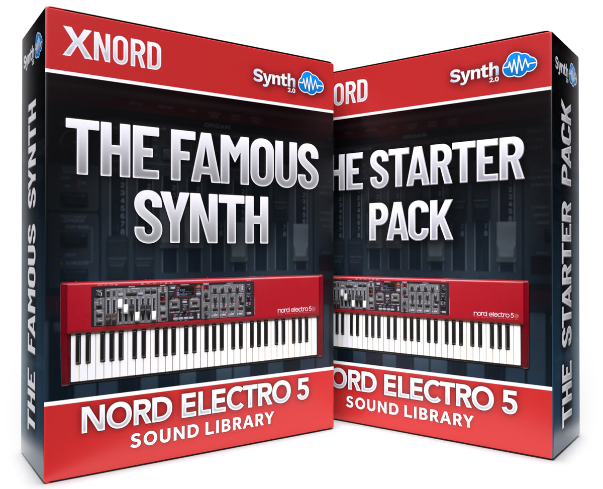 The Famous Synth V1+The Starter Pack Nord Electro 5 Series - SynthCloud