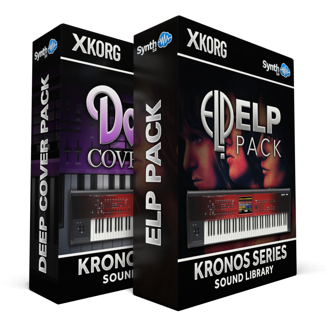 Bundle Deep Cover Pack + ELP Pack Korg Kronos Series - SynthCloud