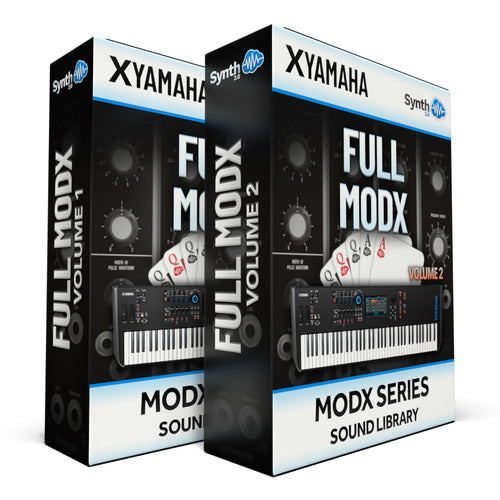 SCL278 - ( Bundle ) - FULL MODX Vol.1 + Vol.2 - Yamaha MODX / MODX+| Synthcloud