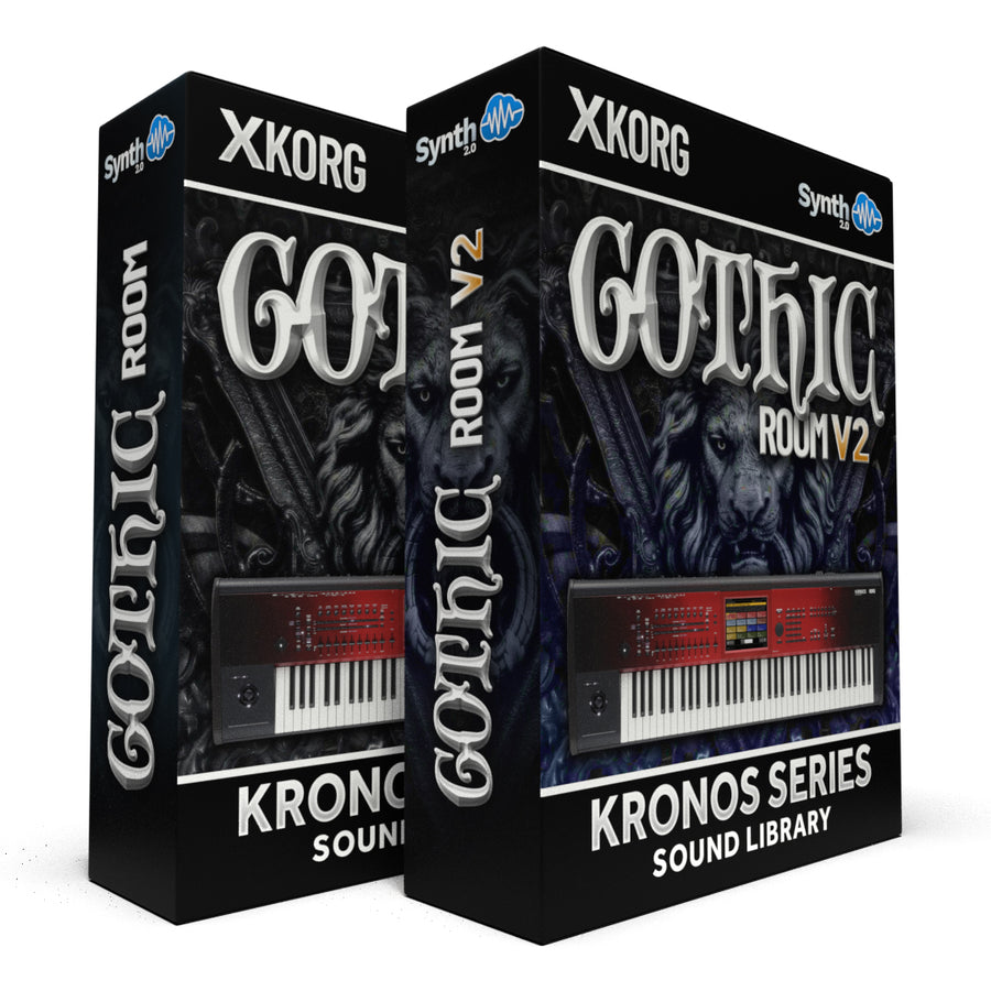 Bundle Gothic Room V1 + V2 Korg Kronos Series - SynthCloud