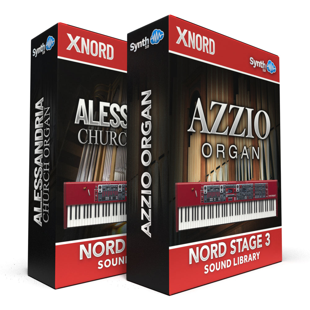 RCL012 - ( Bundle ) - Alessandria Organ + Azzio Organ - Nord Stage 3 ...