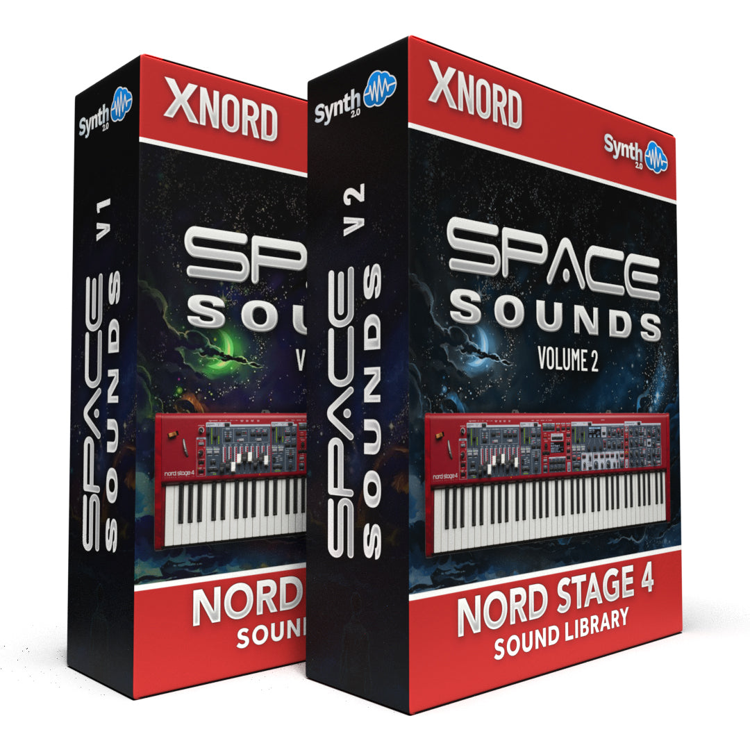 ADL010 - ( Bundle ) - Space Sounds Vol.1 + Vol.2 - Nord Stage 4 – Synthcloud