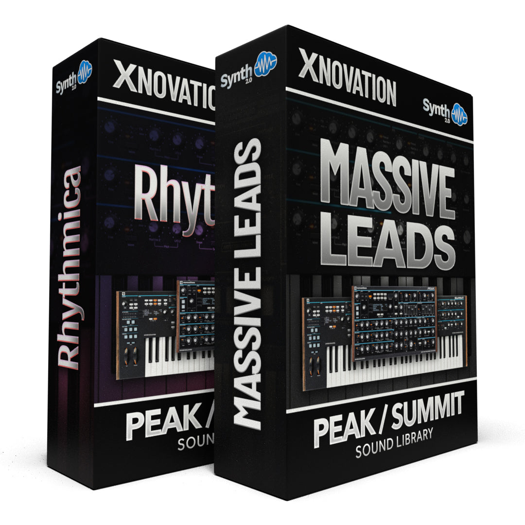 SCL120 - ( Bundle ) - Rhythmica Soundset + Massive Leads - Novation Su| Synthcloud di Manfredi ...