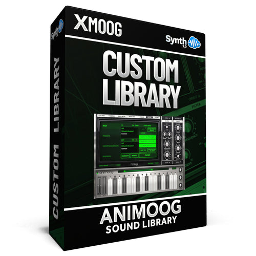 Custom Library Animoog 40 presets - SynthCloud