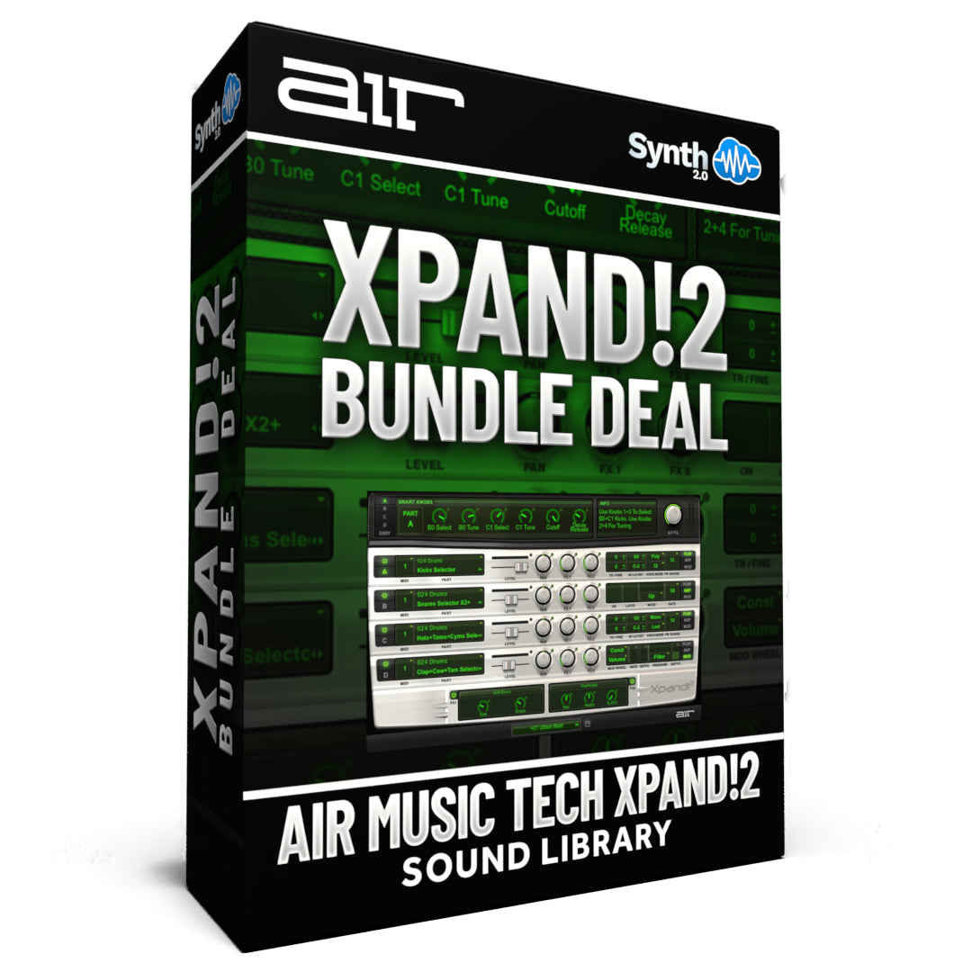 Xpand!2 Bundle Deal Air Music Tech Xpand!2 150 presets - SynthCloud