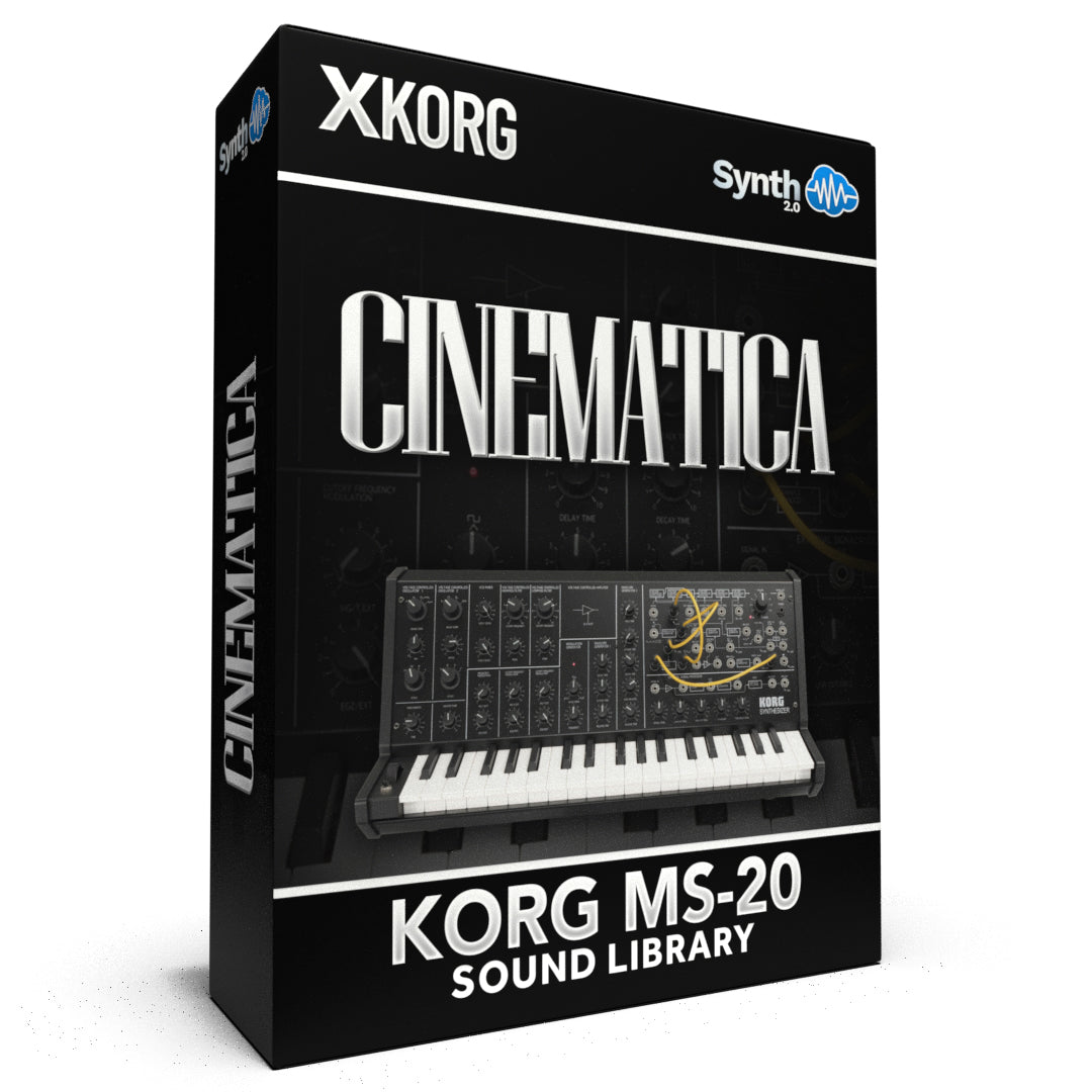 Cinematica Korg MS 20 35 presets - SynthCloud