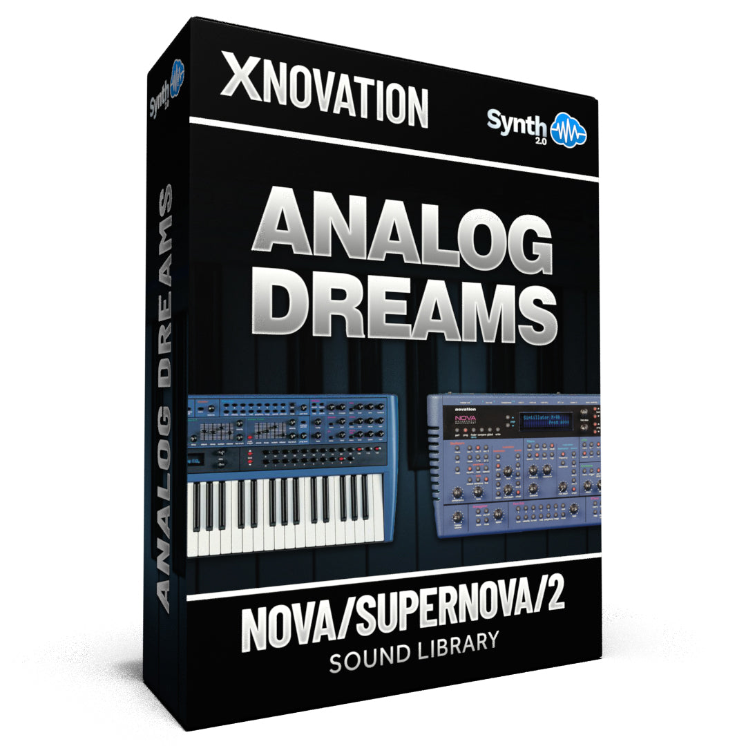 LFO001 Analog Dreams Novation Nova Supernova Supernova 2 90 presets| Synthcloud di Manfredi Gaetano