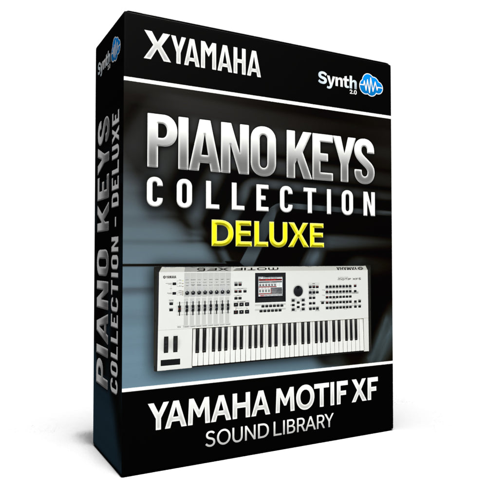 Piano & Keys Collection DELUXE Yamaha Motif XF 256 presets - SynthCloud