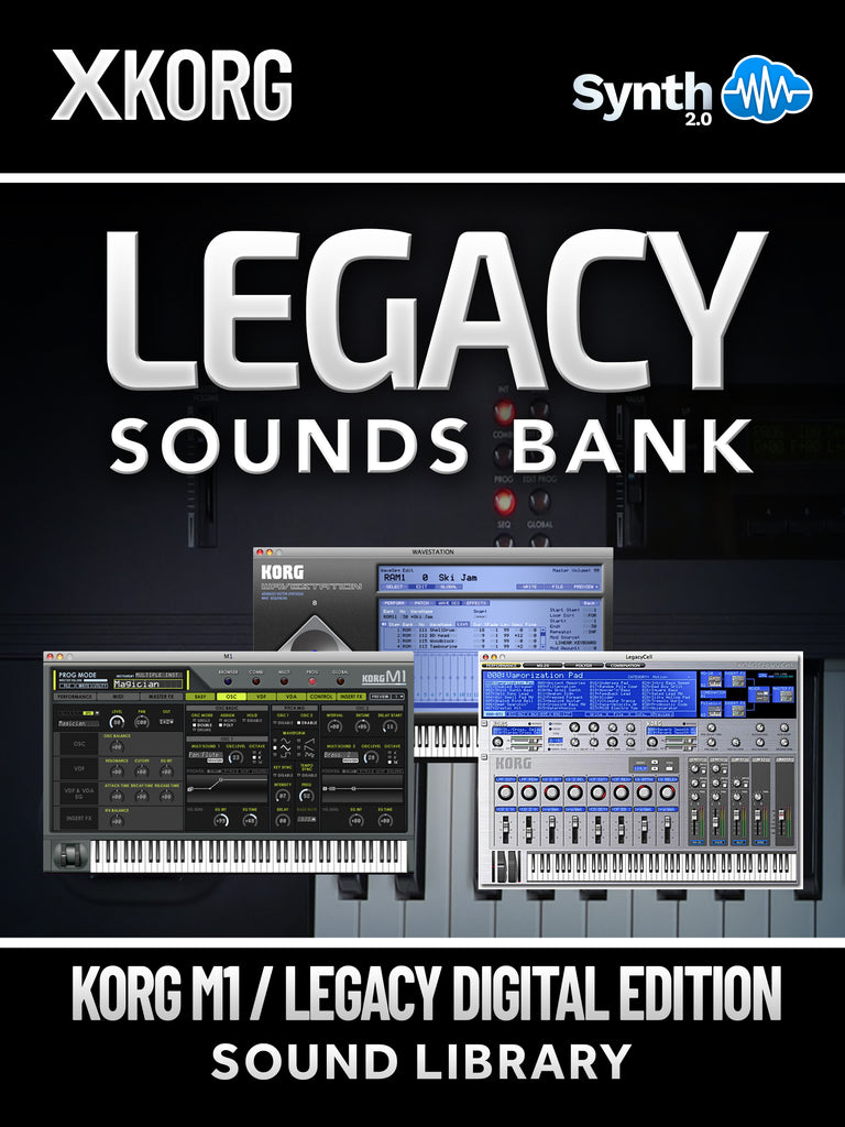 LDX018 - Legacy Sounds Pack - Korg M1 / Ex / M1r / Legacy Digital Edit ...