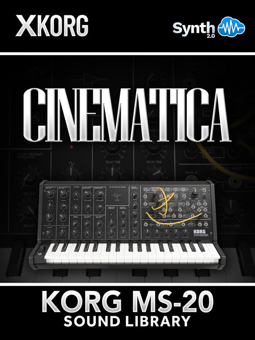 Cinematica Korg MS 20 35 presets - SynthCloud