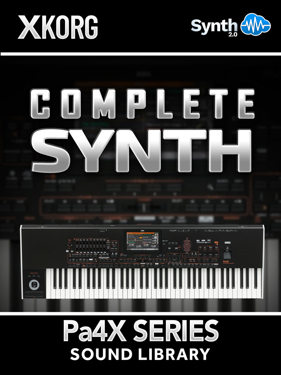 Complete Synth Korg PA4x Series - SynthCloud