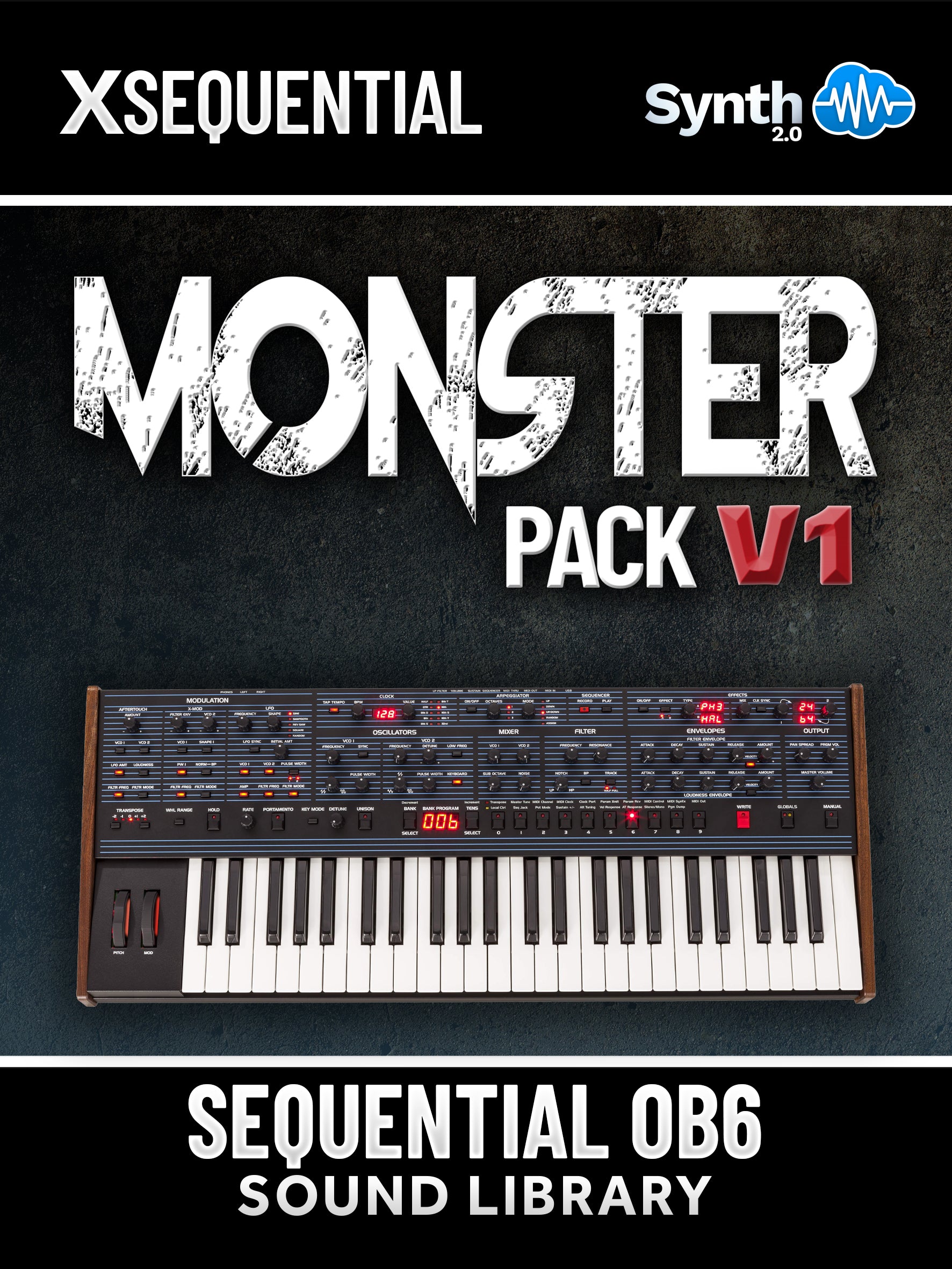 SCL412 - Monster Pack Vol.1 - Sequential OB 6 / Desktop – Synthcloud