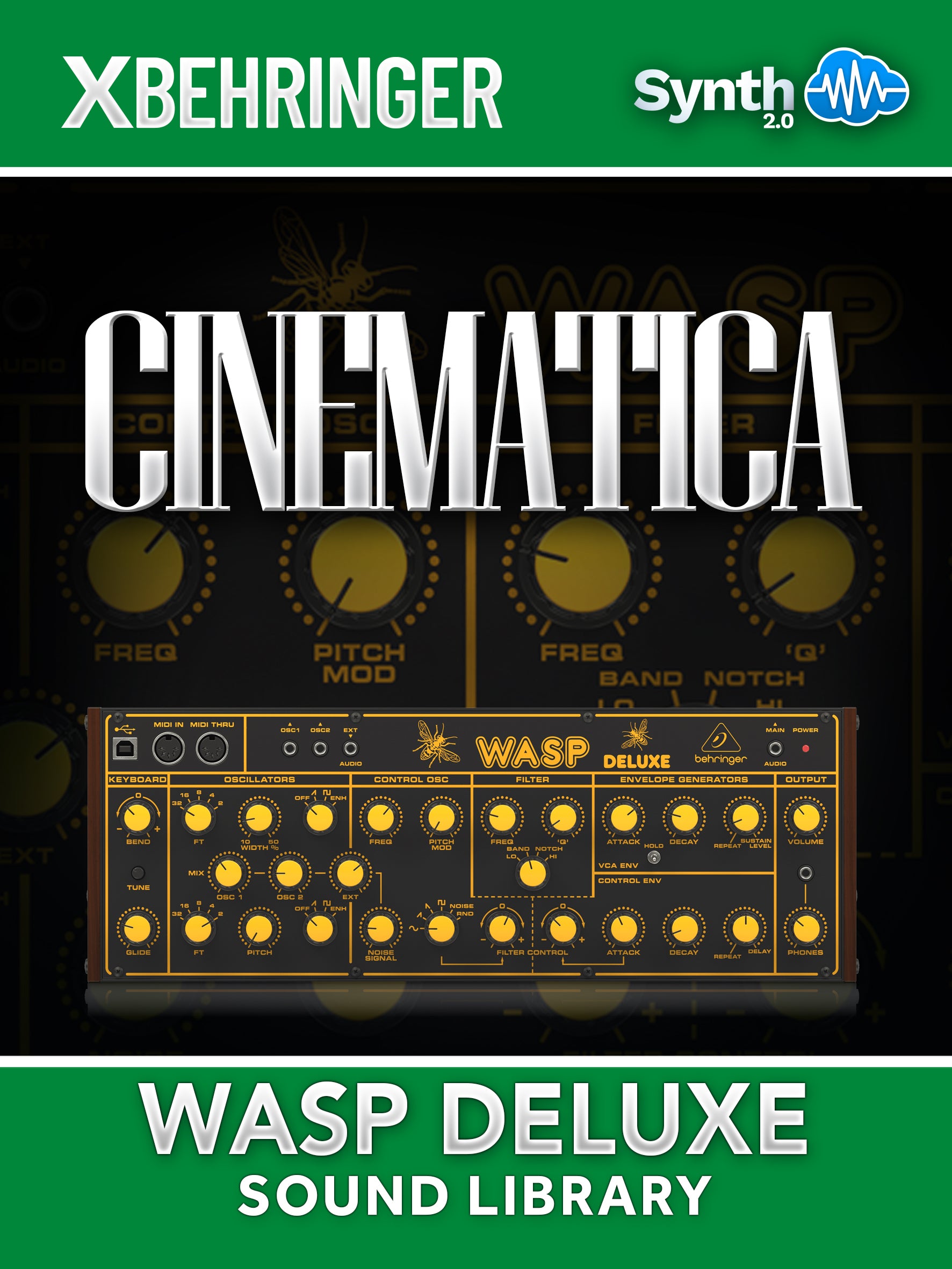 Behringer WASP Deluxe Sound Banks and Libraries – Synthcloud