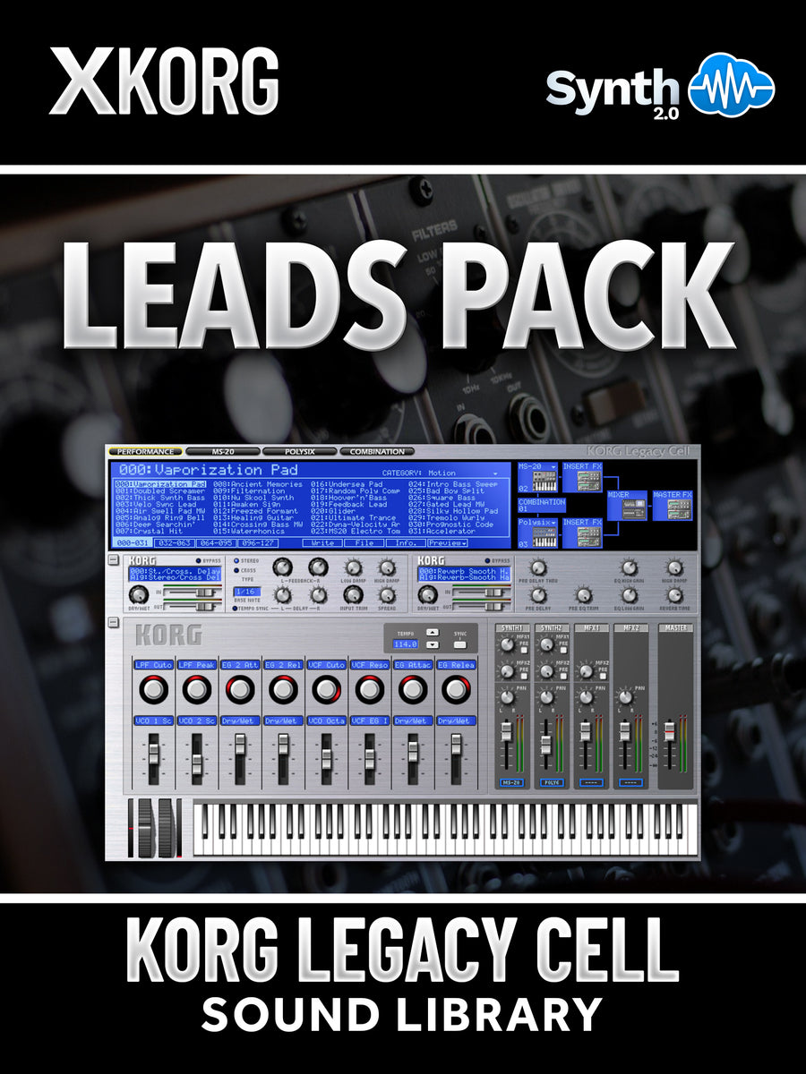 LDX091 - Leads Pack - Korg Legacy Cell – Synthcloud