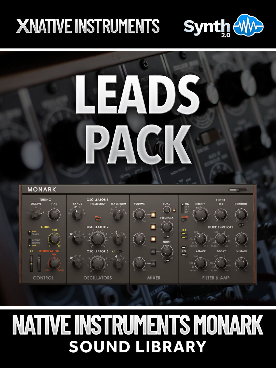 SCL054 - Leads Pack - Native Instruments Monark - SynthCloud