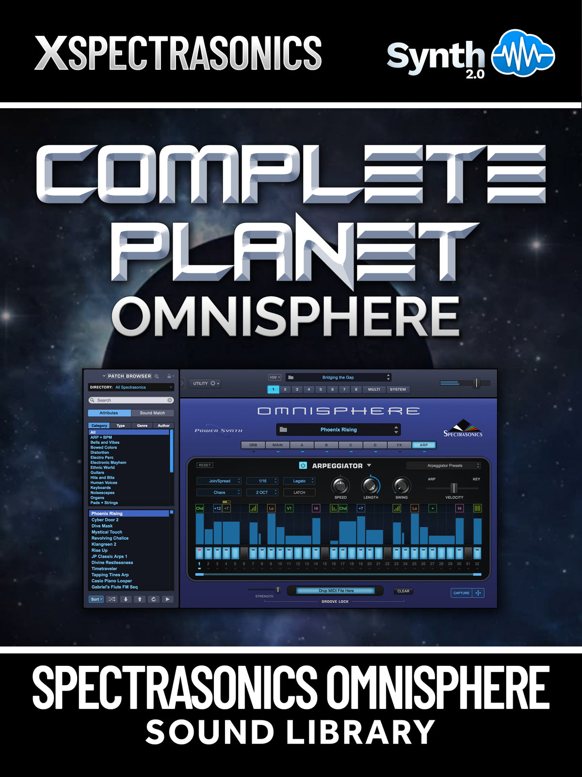 DVK012 - Complete Planet Omnisphere - Spectrasonics Omnisphere| Synthcloud