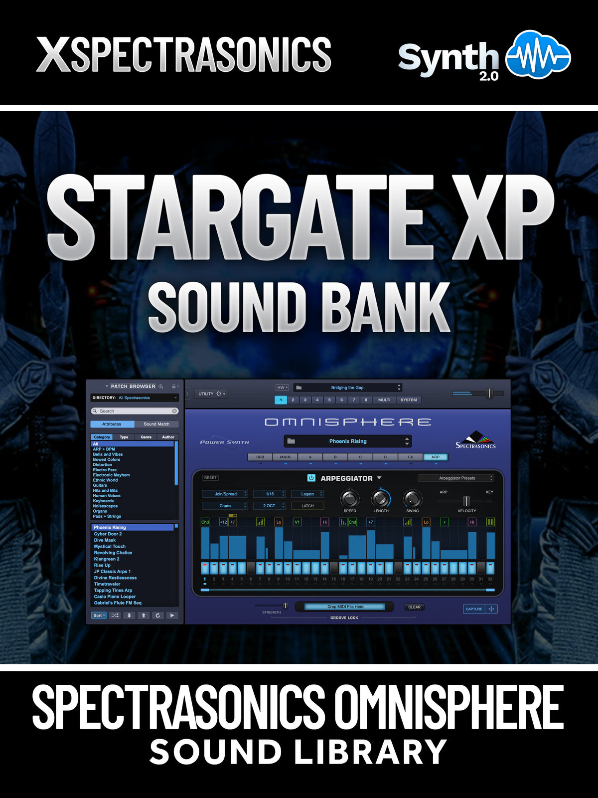 SSL008 - Stargate XP Sound Bank - Spectrasonics Omnisphere 2| Synthcloud