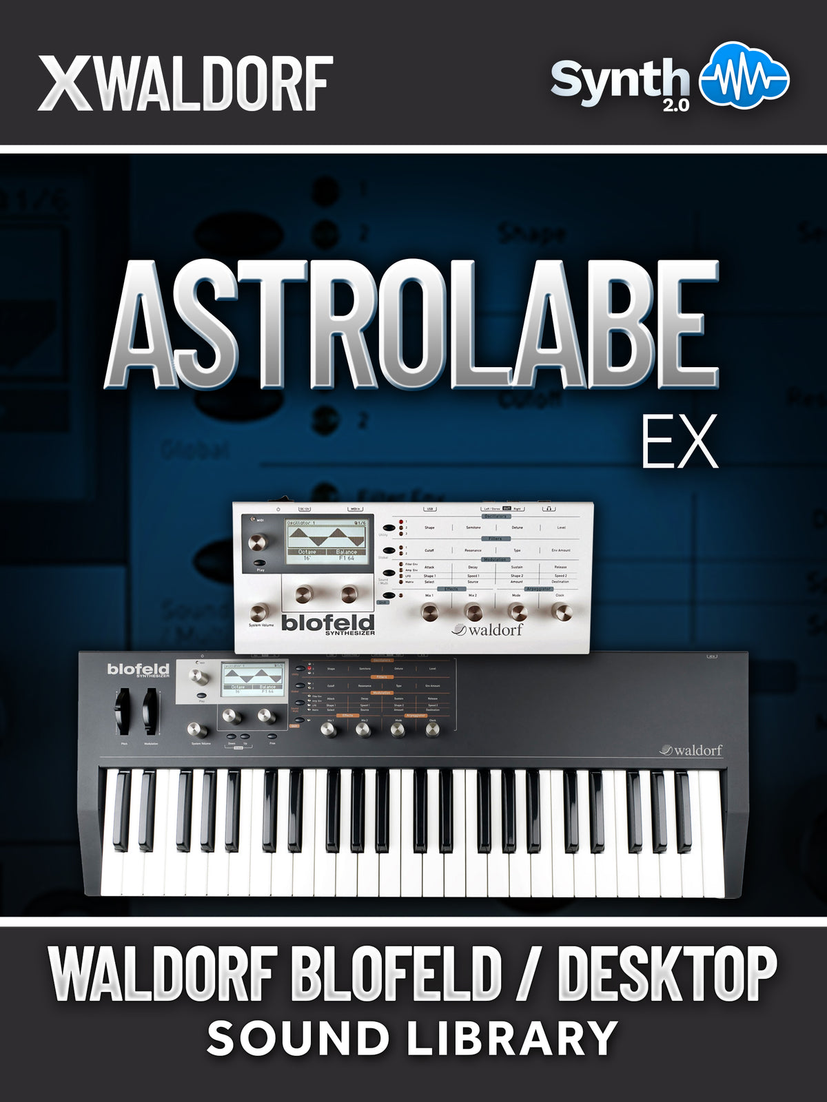 Astrolabe EX Waldorf Blofeld Desktop License Sl Sample Option only - SynthCloud