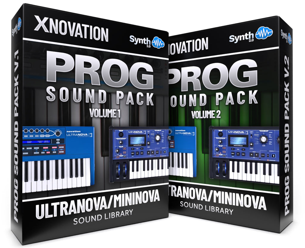 SCL261 - Prog Sound Pack V.1 + V.2 - Novation Ultranova / Mininova – Synthcloud